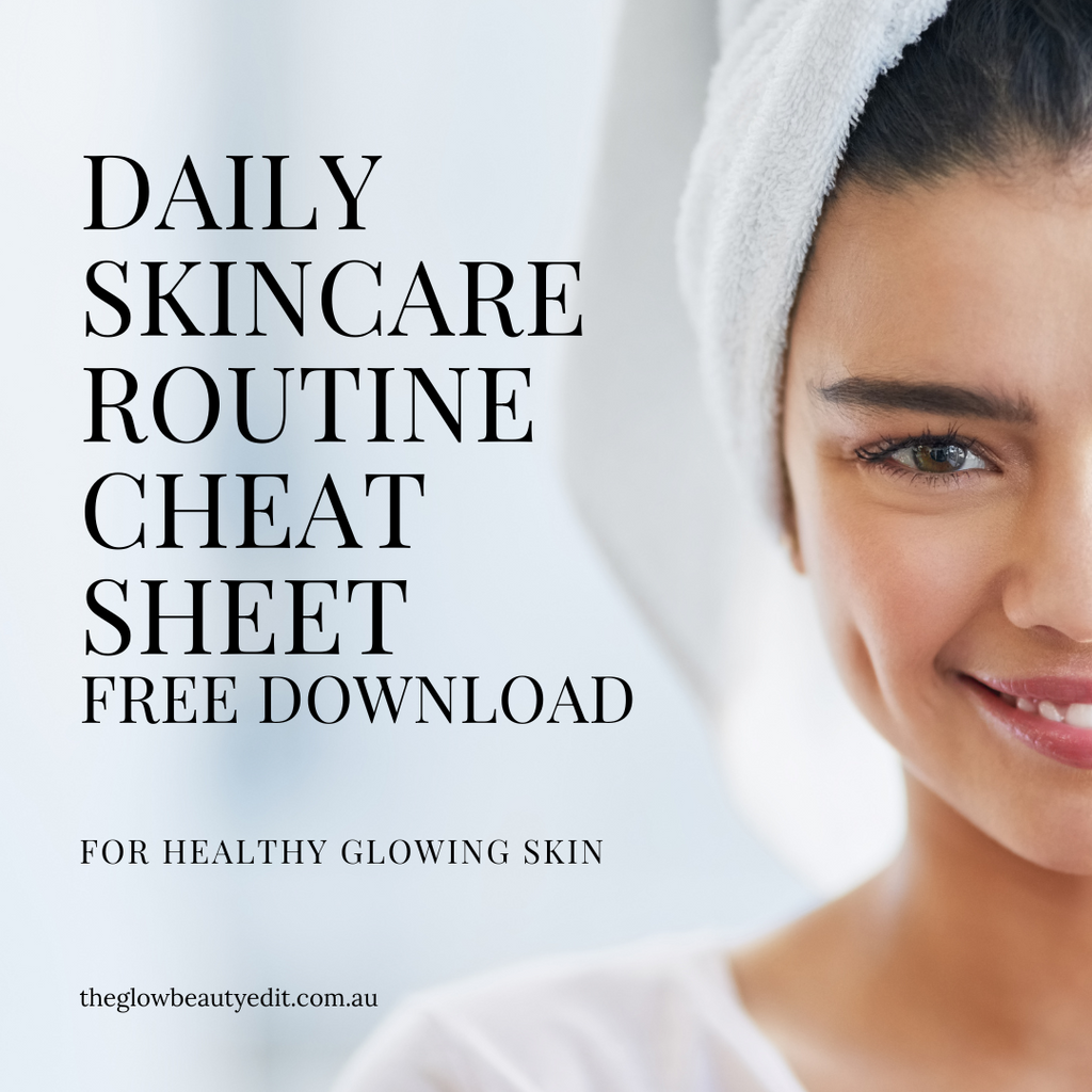 Download Free Daily Skincare Cheat Sheet from Skincare Coach Cyndi ...